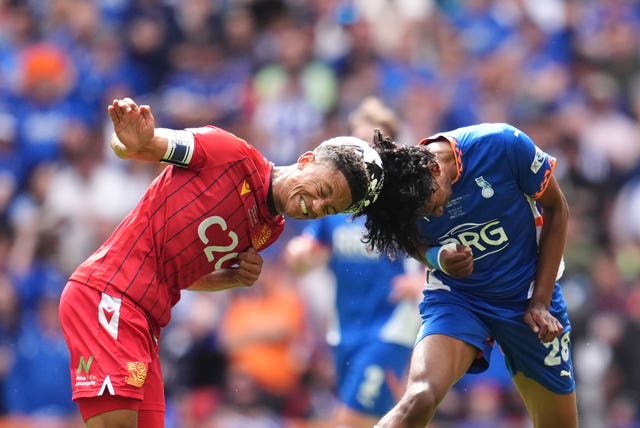 Oldham battle from behind twice to earn promotion to Football League ...