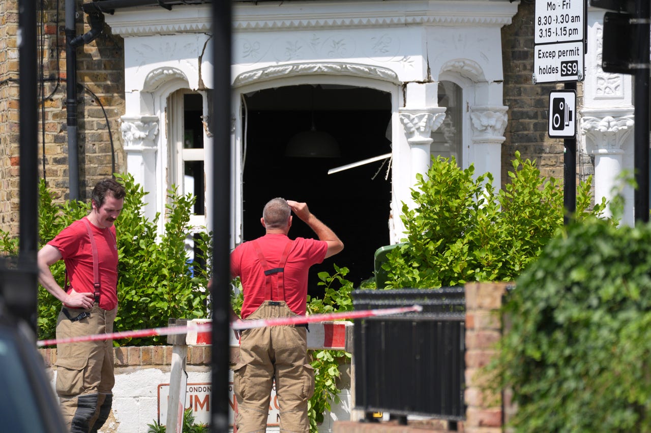 Man charged with murder of woman found stabbed after house explosion ...