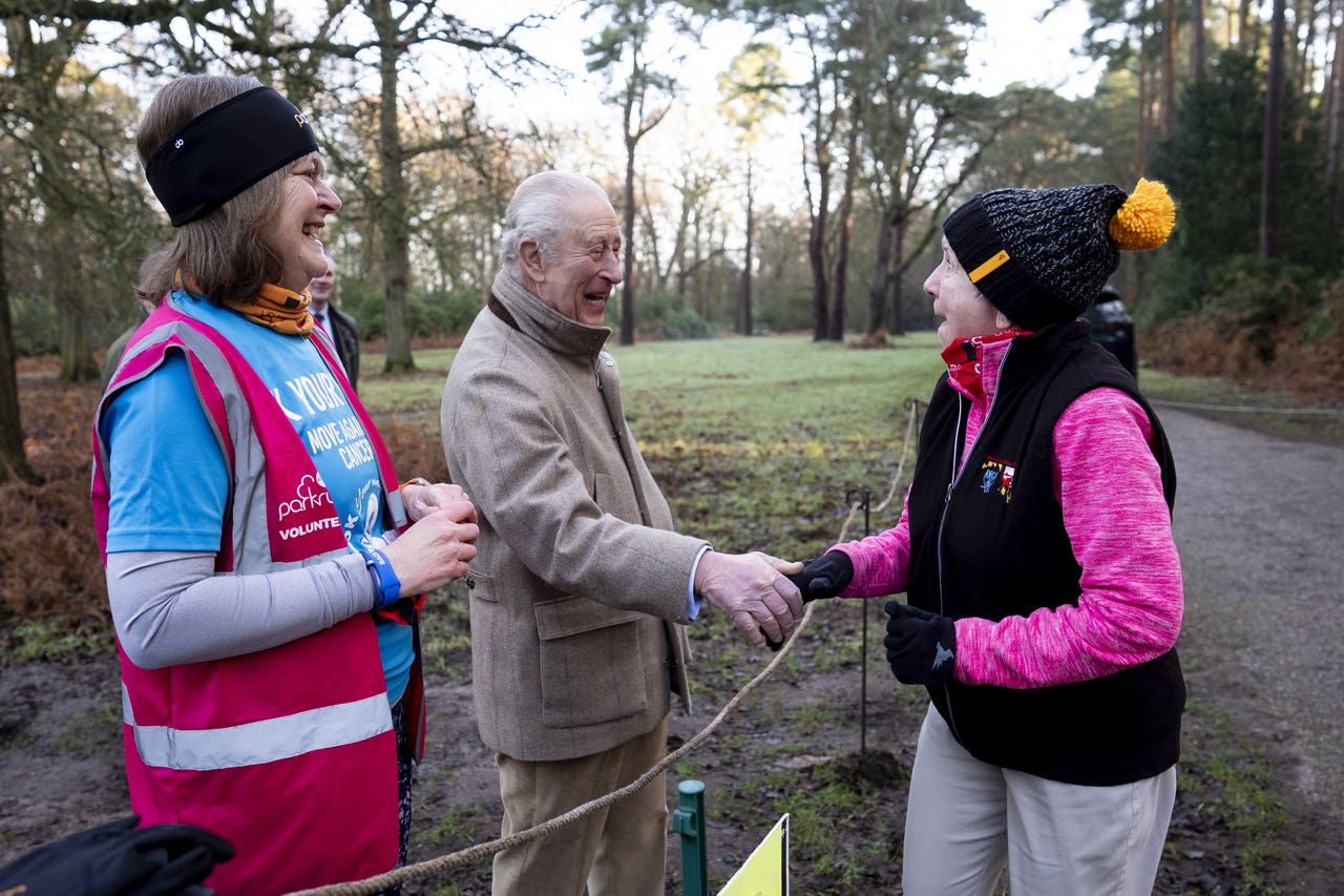 King’s support at Sandringham charity parkrun ‘means the world’ | This ...