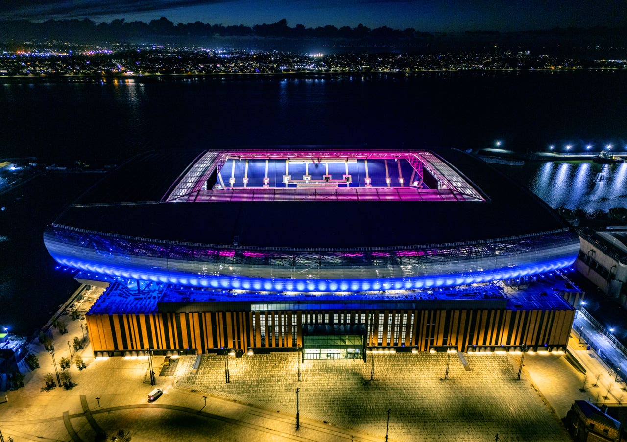 Everton agree long-term finance package for Bramley-Moore Dock stadium ...