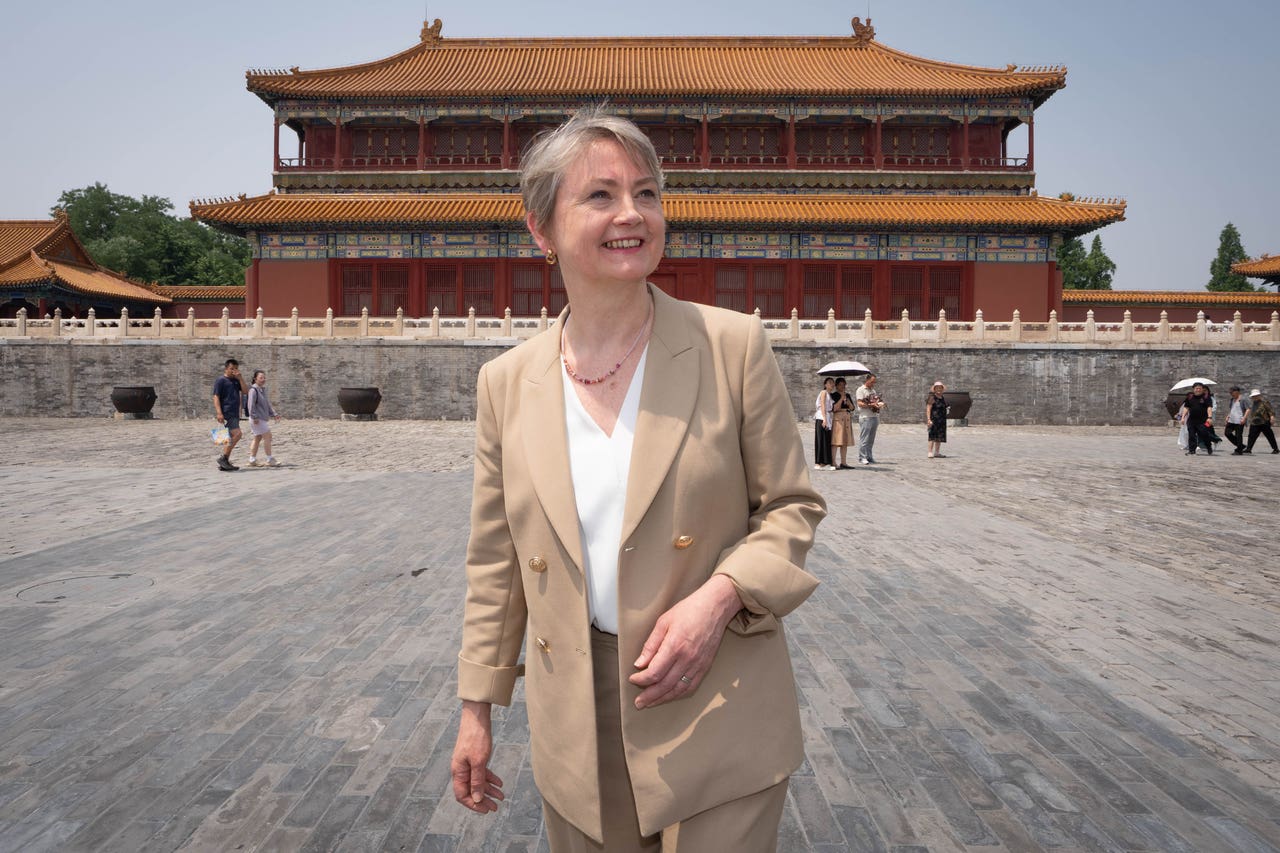 Cooper accuses Tories of China ‘withdrawal’ and rejects Blair criticism ...