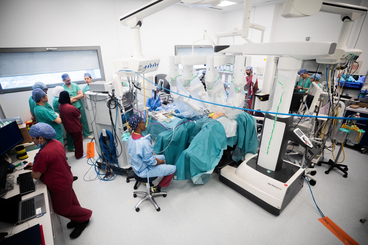 New AI tool which colour-codes the body during live surgery used in UK ...