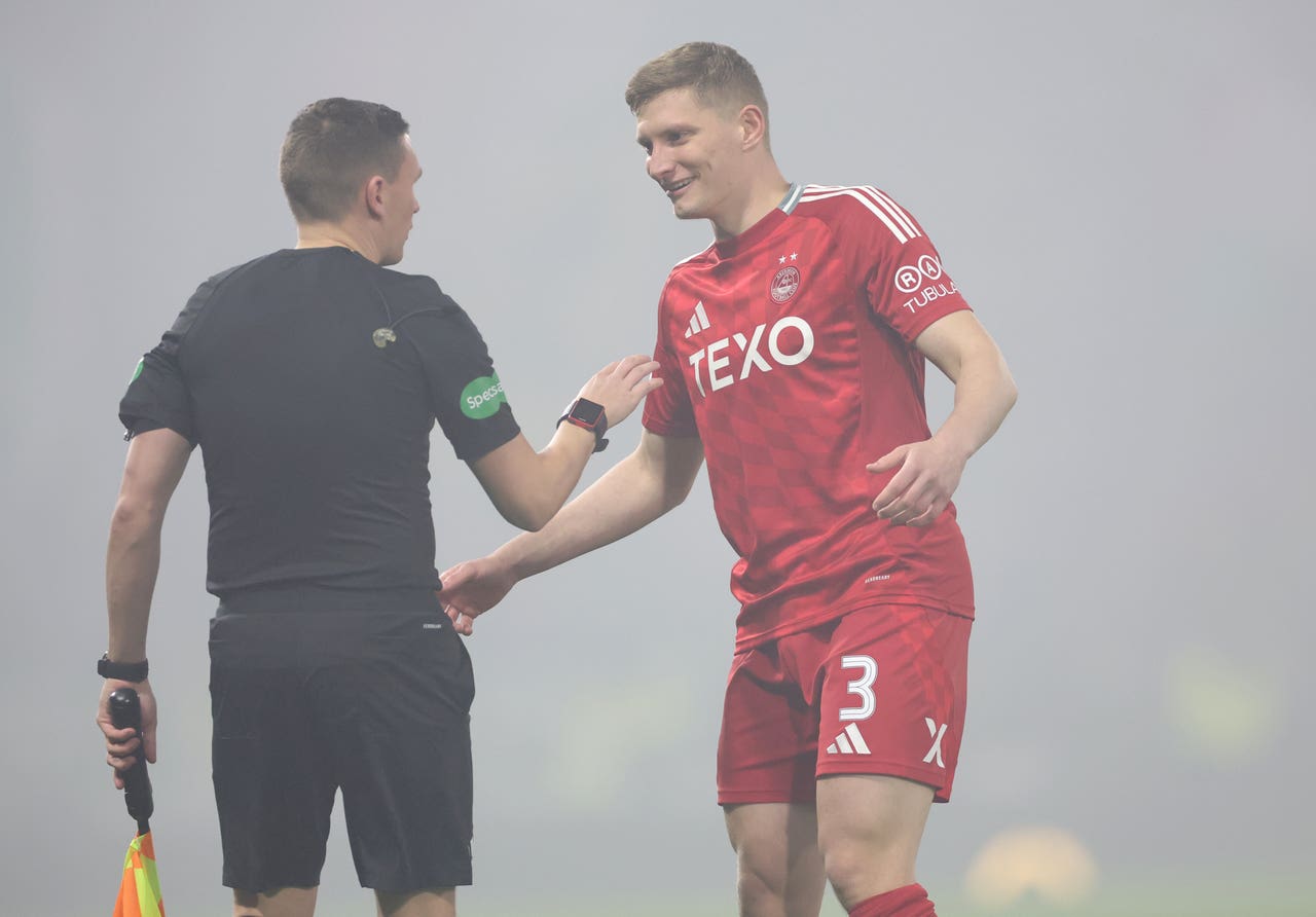 Totally unacceptable – Jack MacKenzie hit by object thrown by Aberdeen fans | Basingstoke Gazette