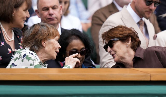 Celia Imrie, Cliff Richard and Katherine Jenkins among celebrities at ...