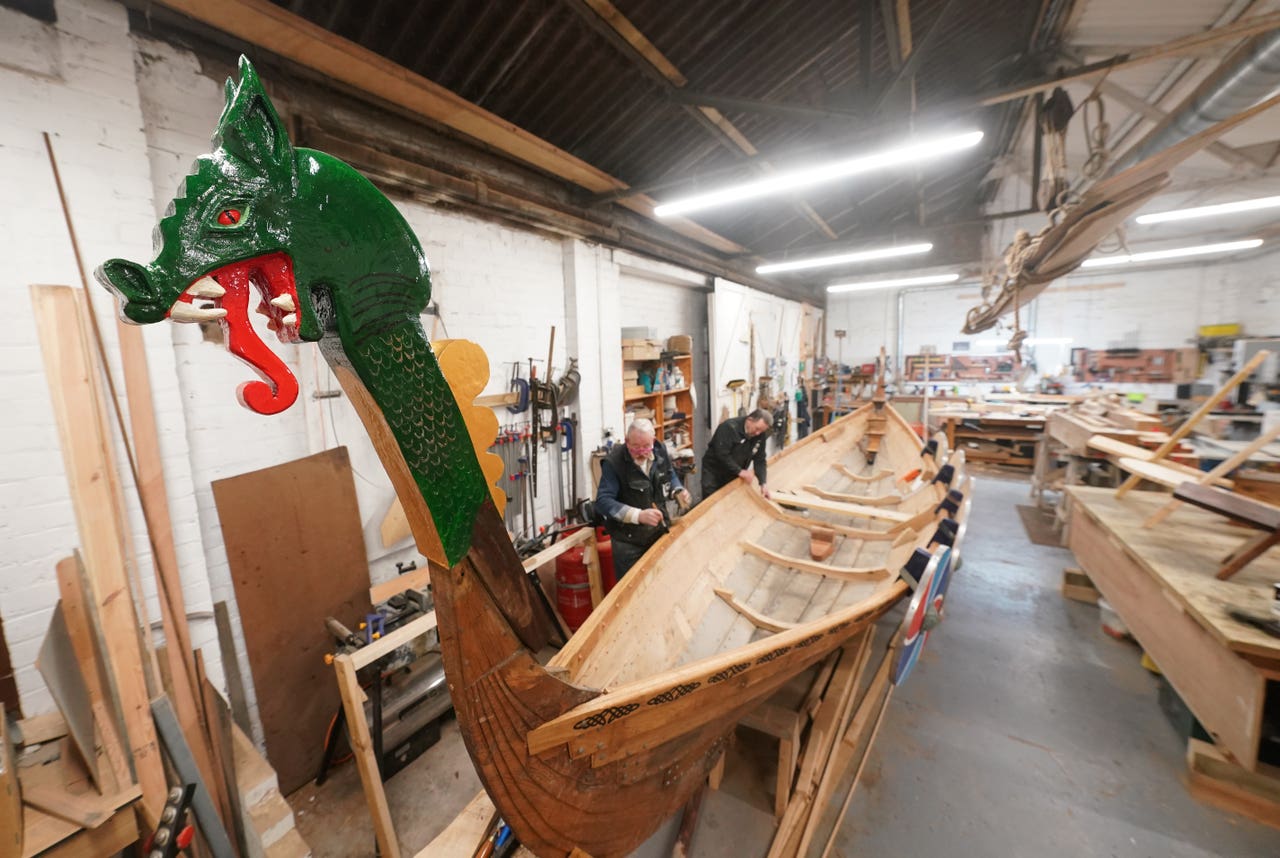 Military veterans complete Stormbird Viking longboat | Express & Star