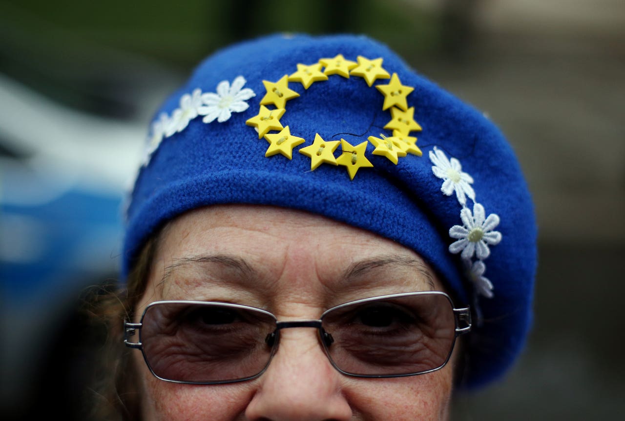 In Pictures: Hats off to these anti-Brexit protesters | York Press