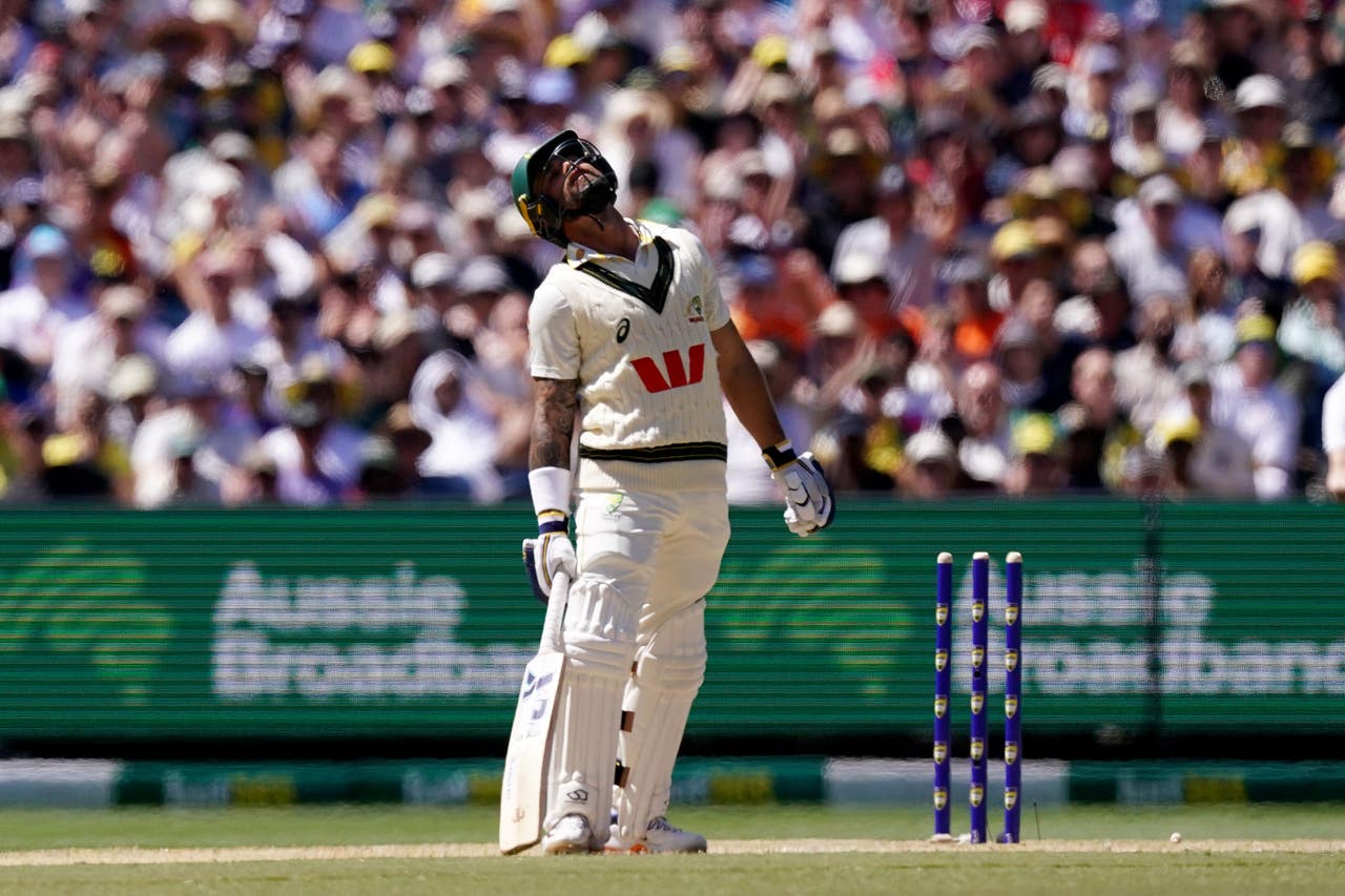 England’s bowlers strike as wickets continue to tumble at the MCG ...