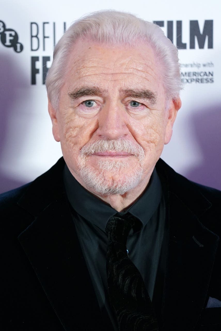 Brian Cox channels his Succession character as he accidentally swears ...