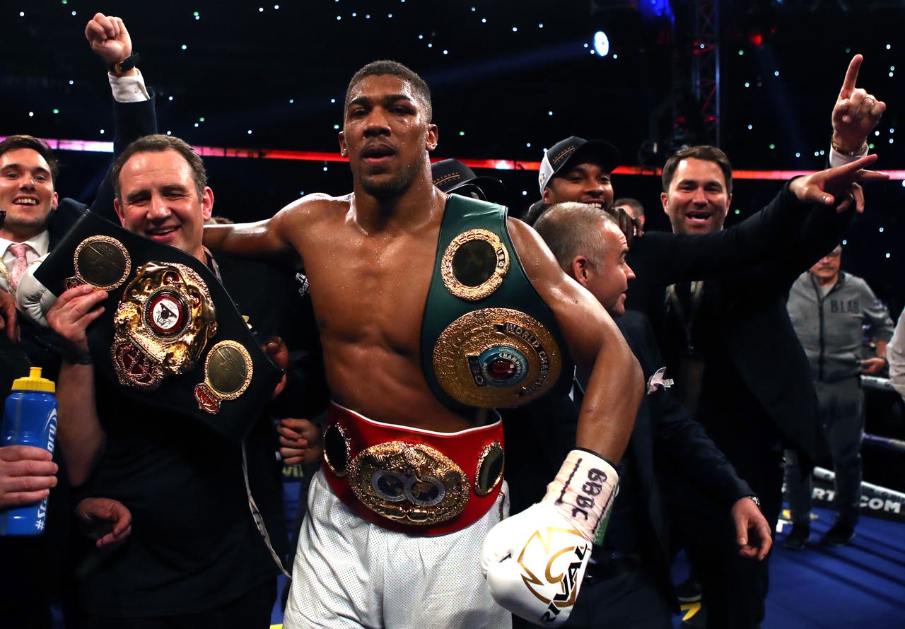 Anthony Joshua suffers ‘minor injuries’ as passenger in car crash in ...