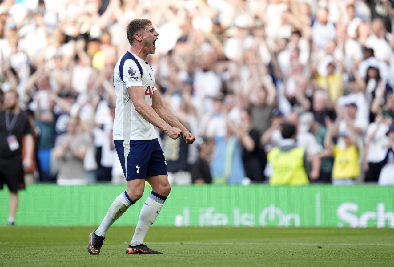 Joao Palhinha’s goal ensures Spurs survive amid joyous scenes in north ...