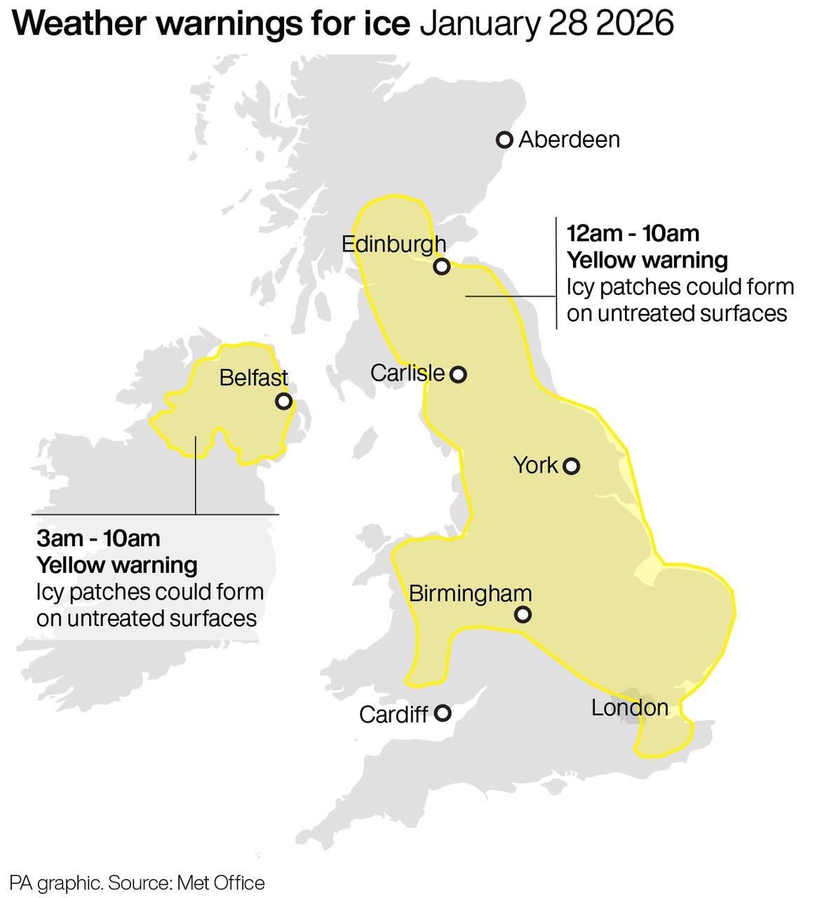 Two severe flood warnings in place as Storm Chandra brings disruption ...