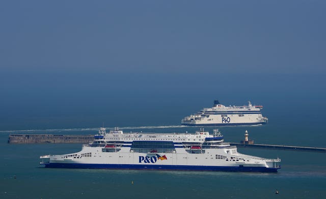 Largest hybrid and double-ended ferry in world starts English Channel ...