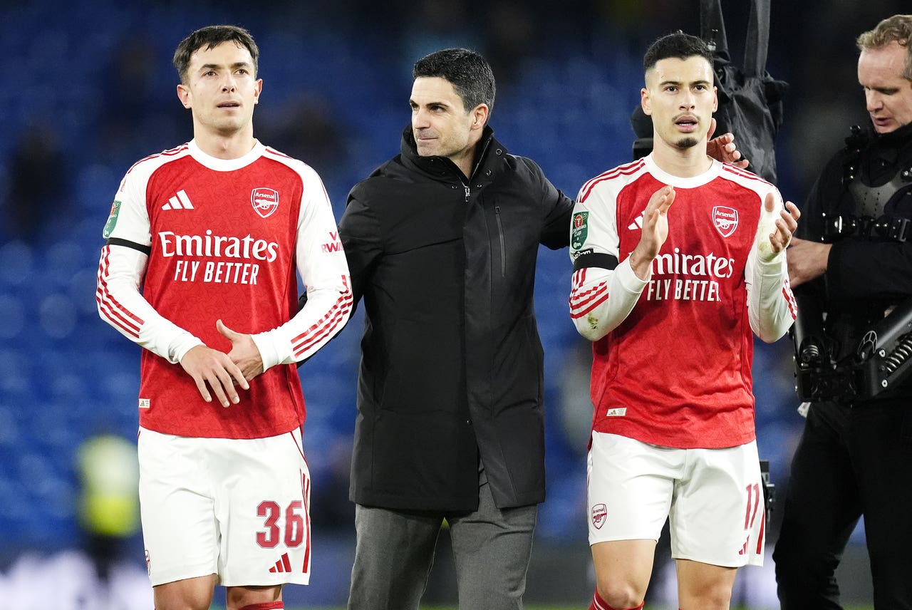 Mikel Arteta plays down row between Declan Rice and assistant Albert ...