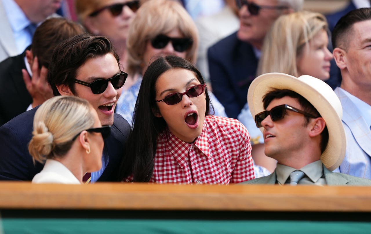 Wimbledon diary: Heatwave makes way for rain as Olivia Rodrigo visits ...