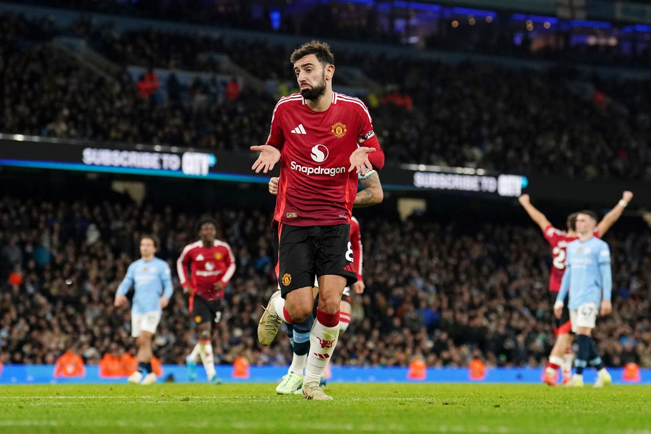Amad Diallo scores late winner as United stun City in Manchester derby ...