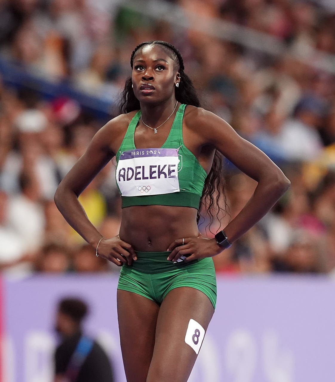 Rhasidat Adeleke’s athletics club ‘buzzing with pride’ after Olympic ...