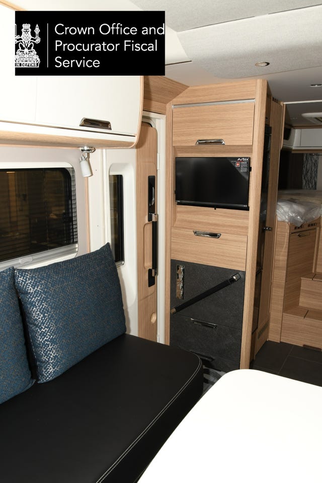Peter Murrell case £124,550 motorhome had just four miles on clock when ...