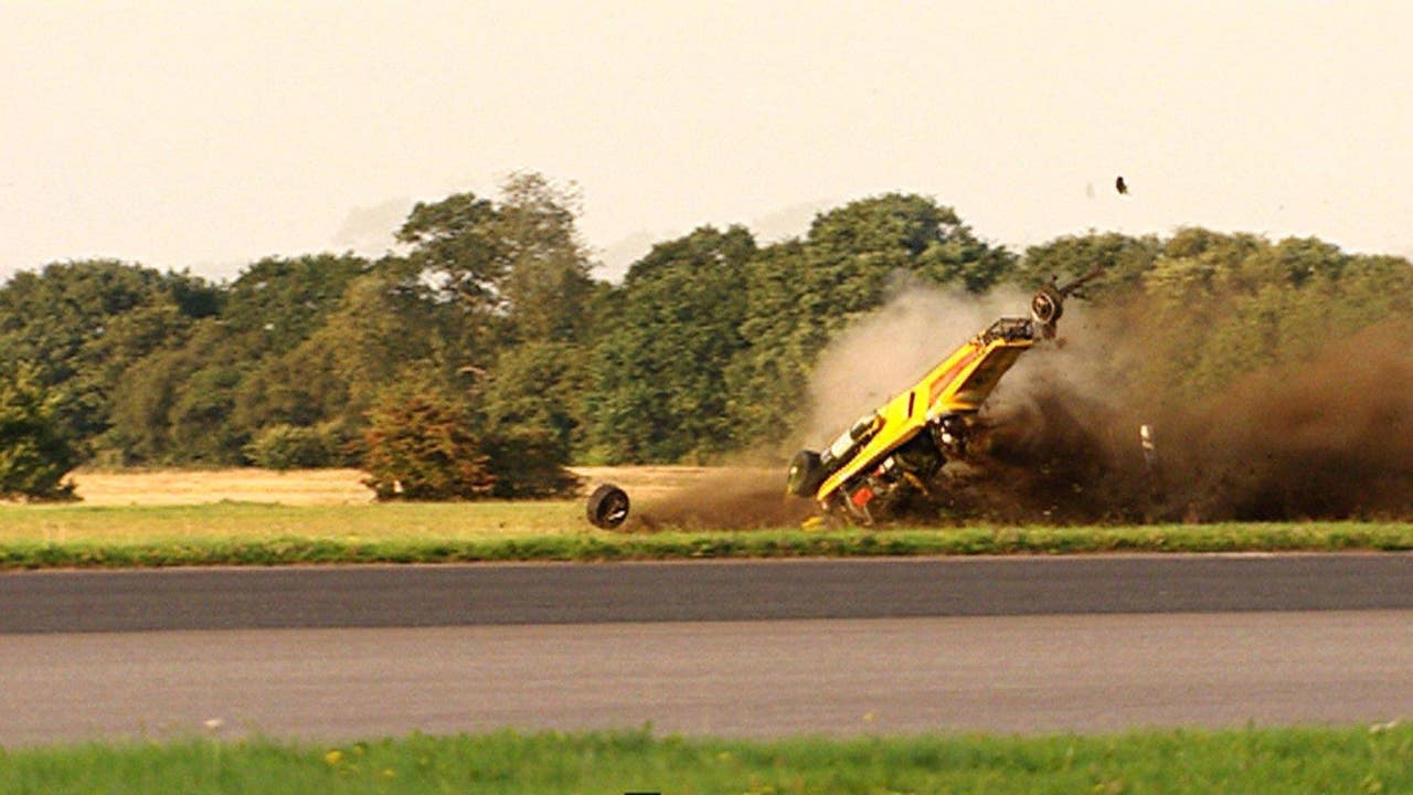 Mark Blundell and Richard Hammond relive near-fatal car crashes ...