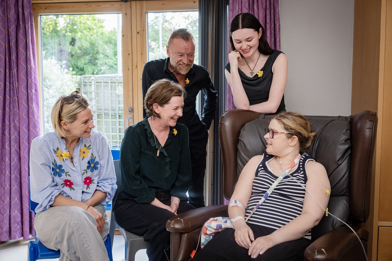 Stars from Blue Lights drama visit Belfast Hospice | Impartial Reporter