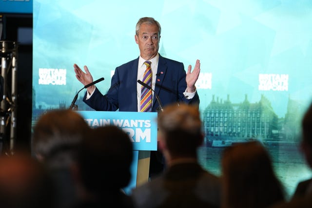 Farage says Reform ‘unapologetic’ about Robert Kenyon’s past social ...