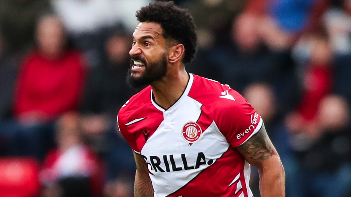 Stevenage end year in style with comfortable win over 10-man Bristol ...