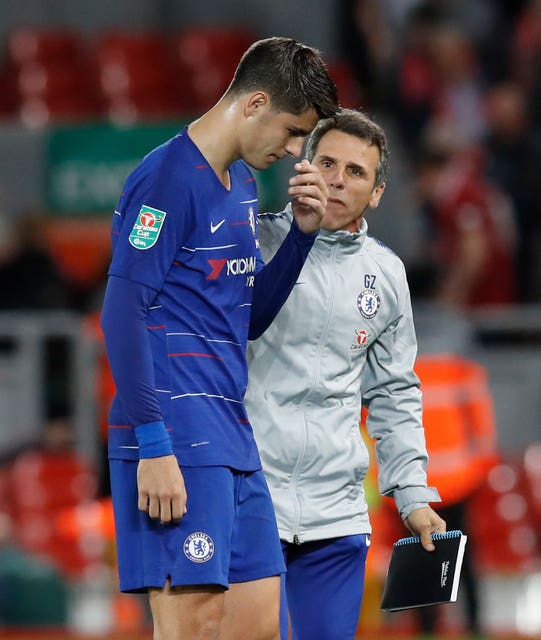 Zola urges Morata to embrace main striker role at Chelsea - Jersey ...