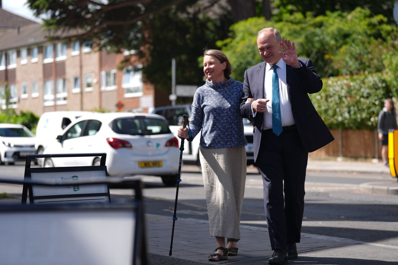 Ed Davey’s wife ‘sat on loo and prayed as constituent tried to enter ...