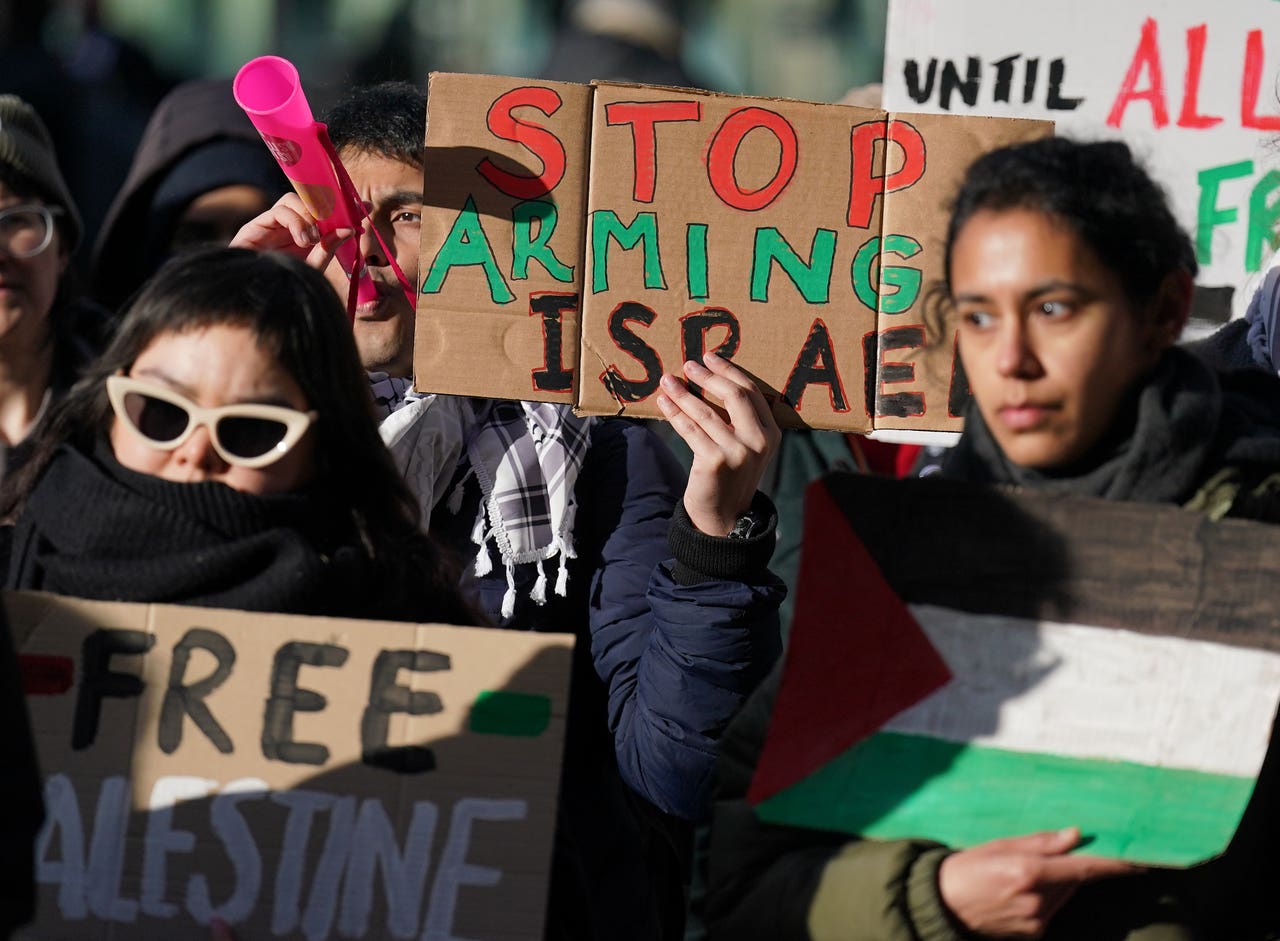 Activists take part in national School Strike for Palestine | The ...