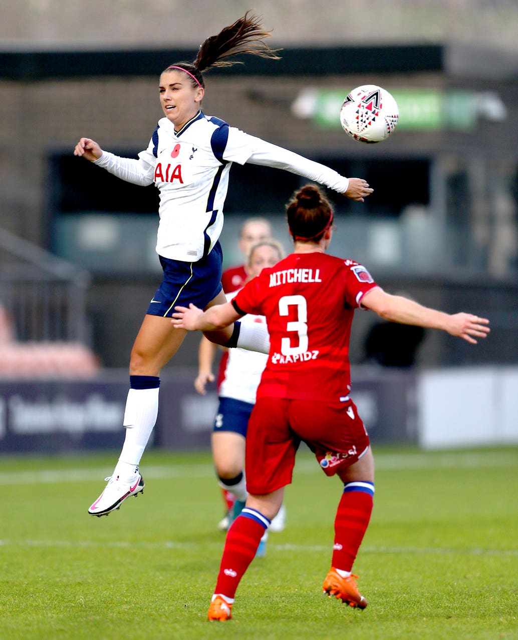 Alex Morgan happy to be ‘back on the field’ after making Tottenham ...