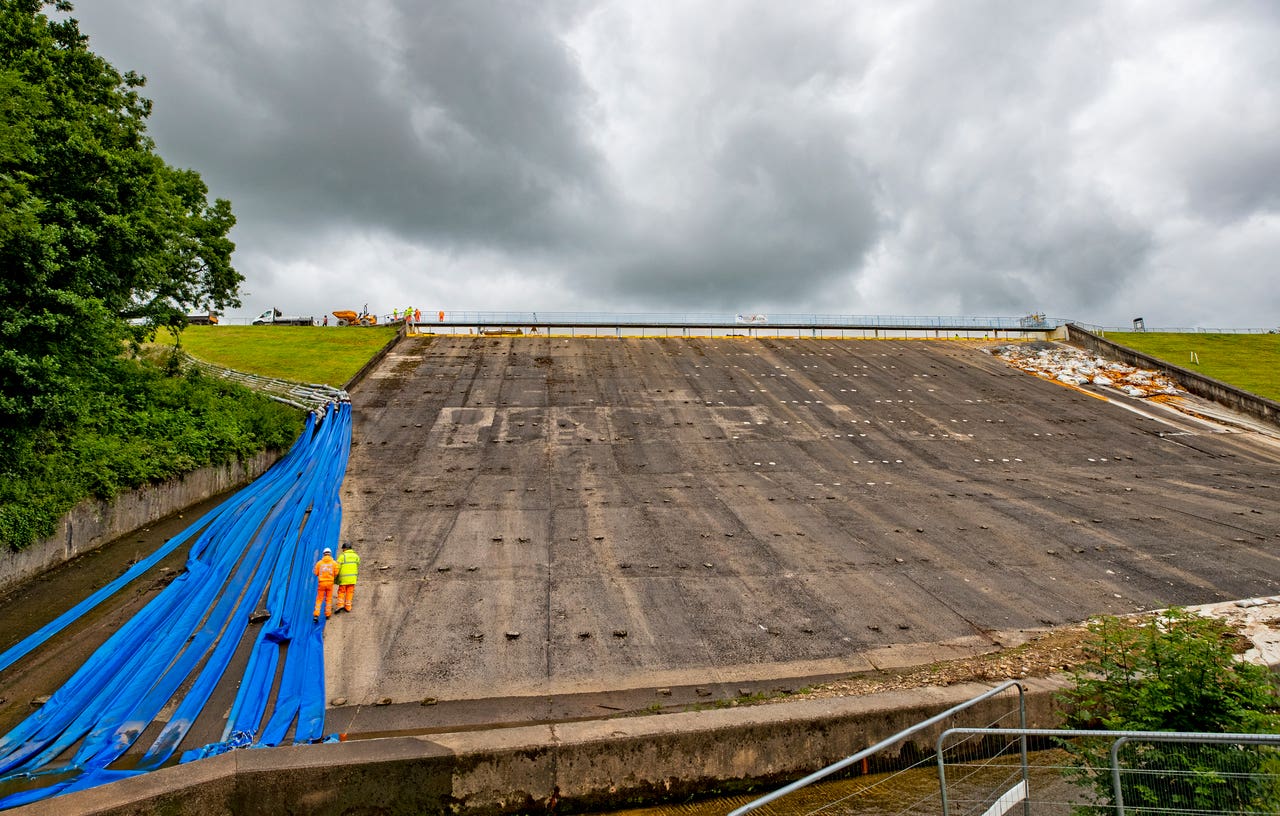 Whaley Bridge dam repair work to cost up to £16 million and take two ...