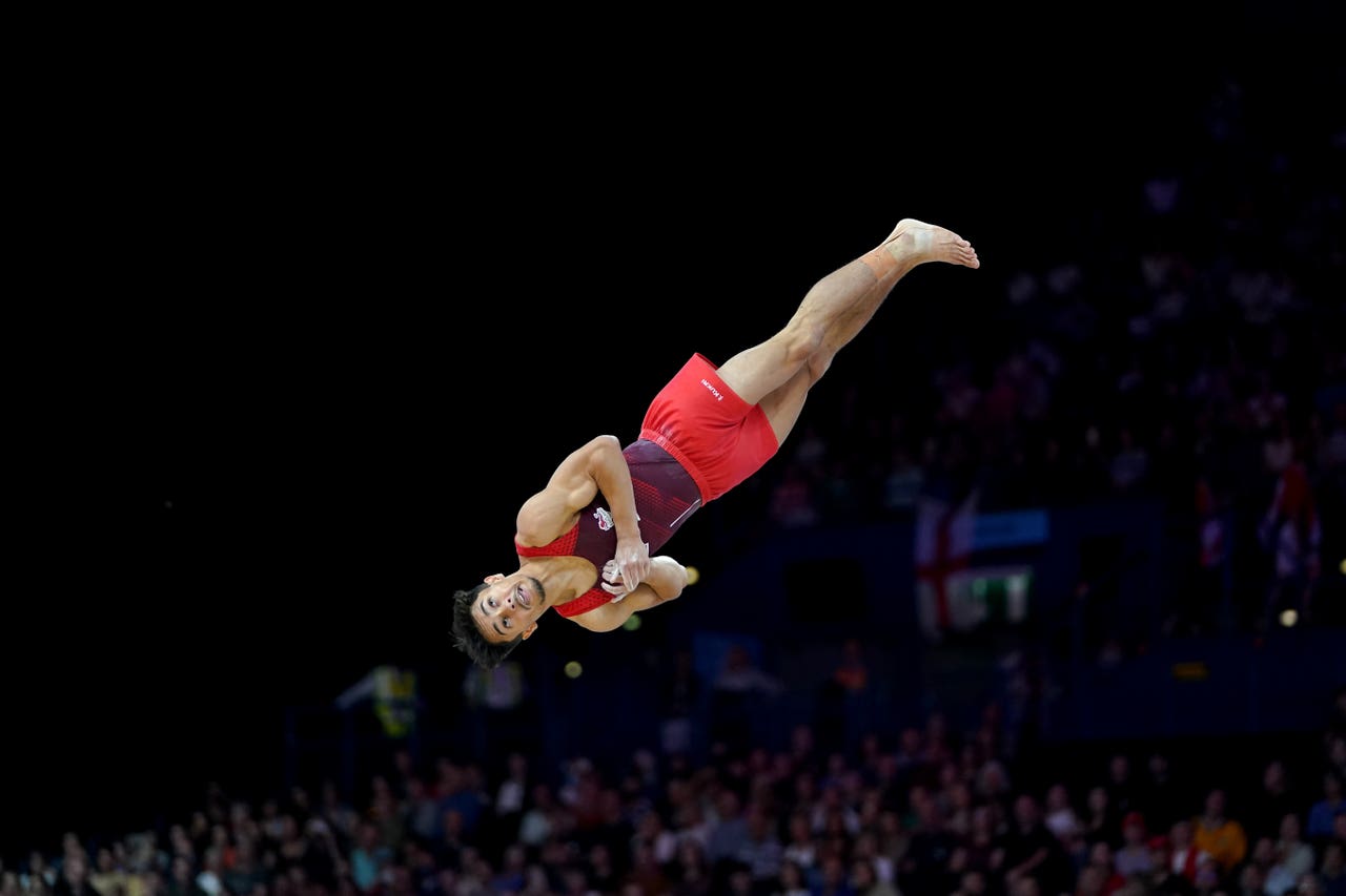 Gymnast Jake Jarman claims his second gold medal of the 2022 ...