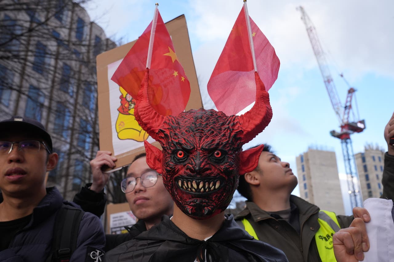 Kemi Badenoch joins protesters calling for Government to stop China ...