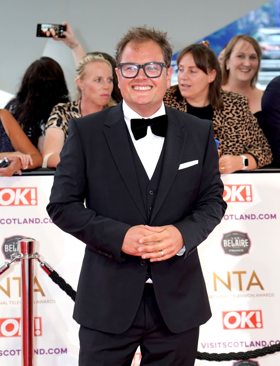 Alan Carr surprises child star who will play comedian in new 1980s-set ...