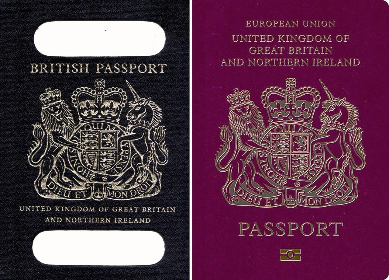 First British Passports Issued In Kings Name Unveiled Guernsey Press