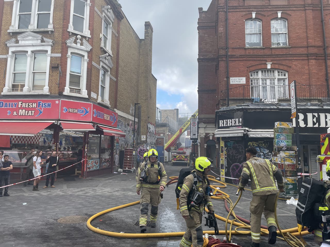 Police arrest man on suspicion of arson following fire on Electric ...