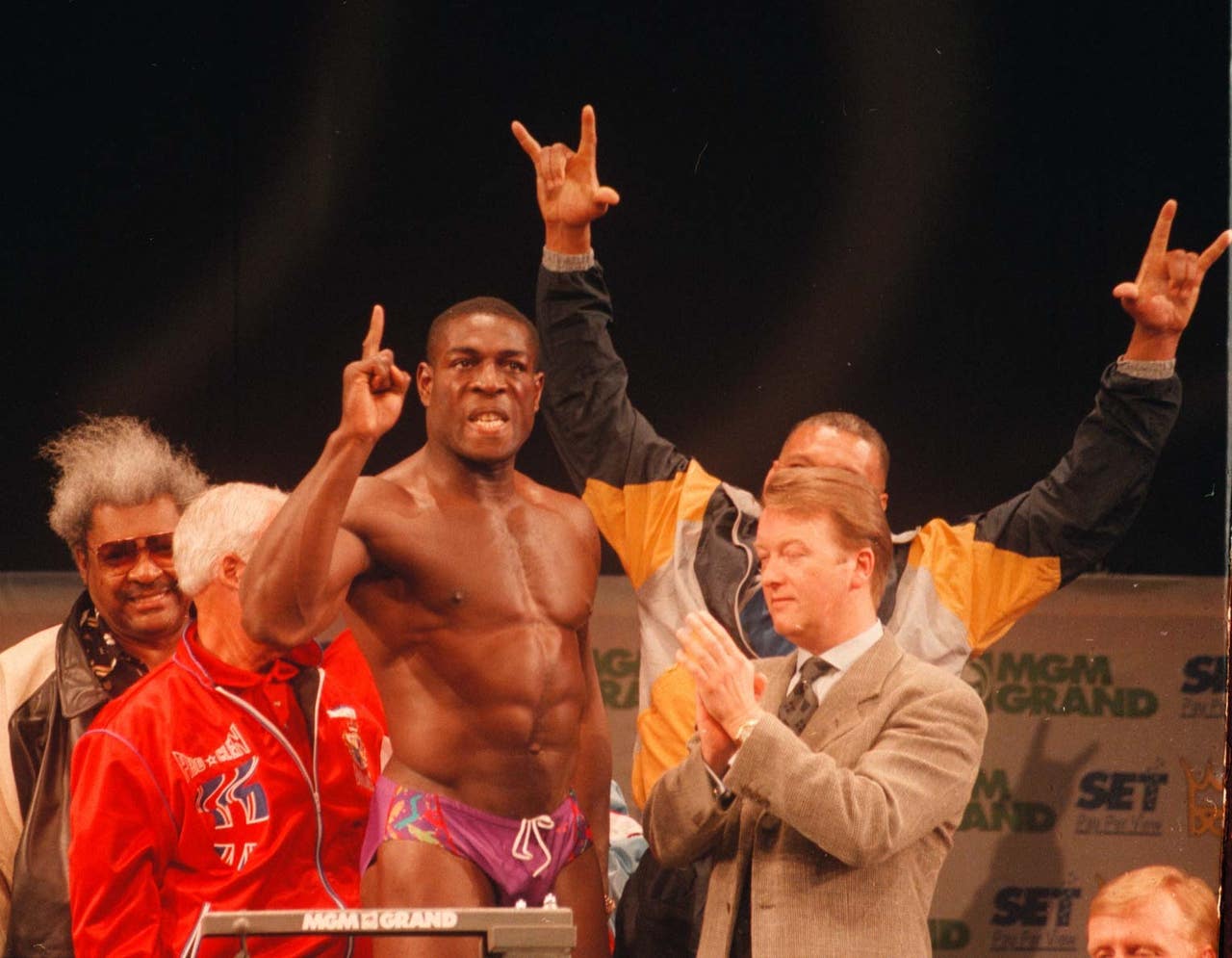 Boxer Frank Bruno says City of London award ‘means more to me than my ...