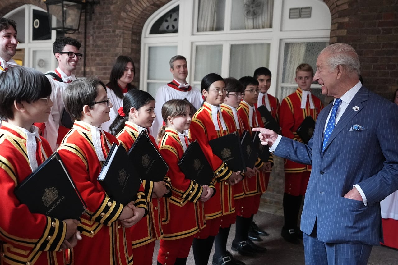 King marks 400 years of the Queen’s Chapel at service with royal ...