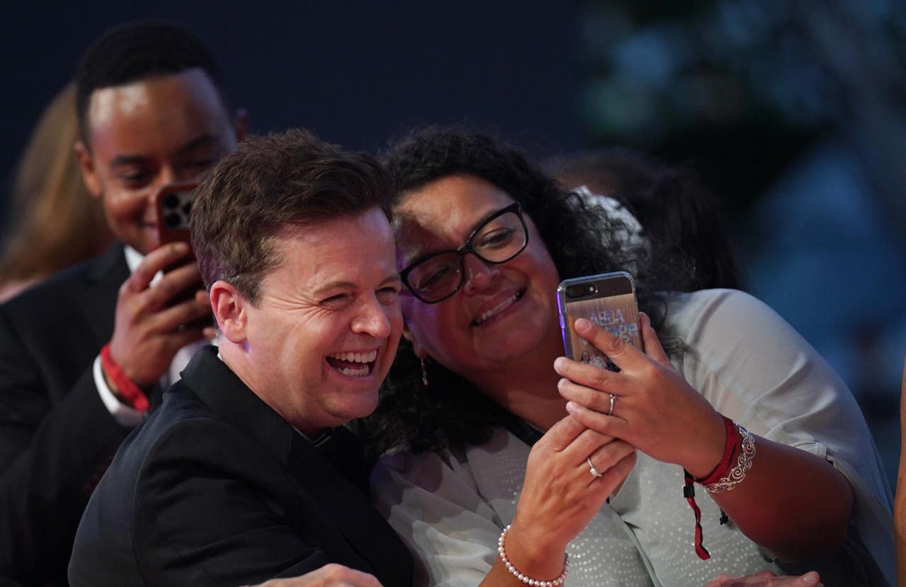 In Pictures: Holly Willoughby wows in stunning gown at 2023 National TV ...