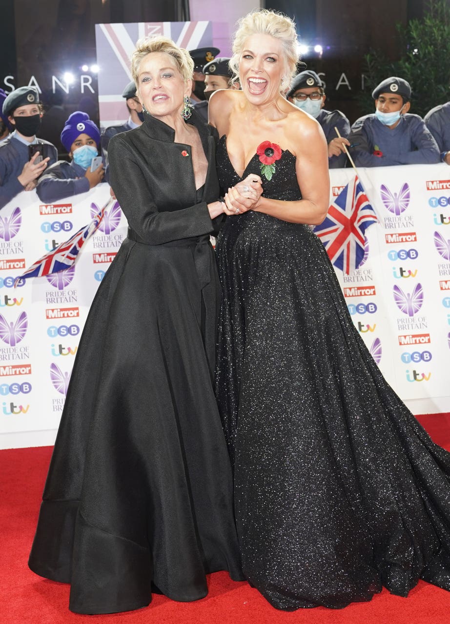 Hannah Waddingham appears to repurpose sparkly ballgown for Earthshot ...