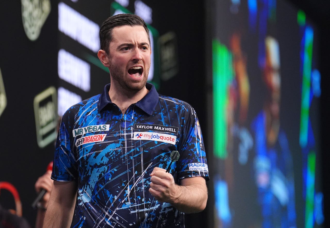 Luke Littler celebrates world number one status by retaining Grand Slam ...