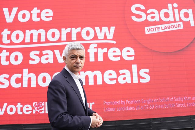 Sadiq Khan Vows To Make London A ‘byword For Opportunity In Third Term