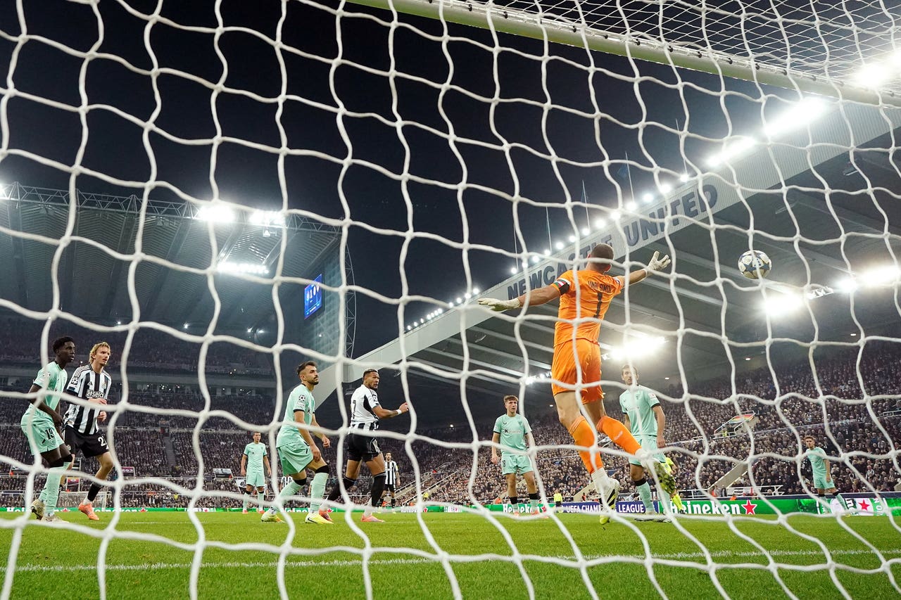 Dan Burn’s thunderous header helps Newcastle to win over Athletic ...