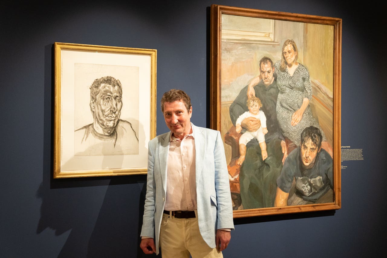 Lucian Freud exhibition to feature family photos and childhood drawings ...