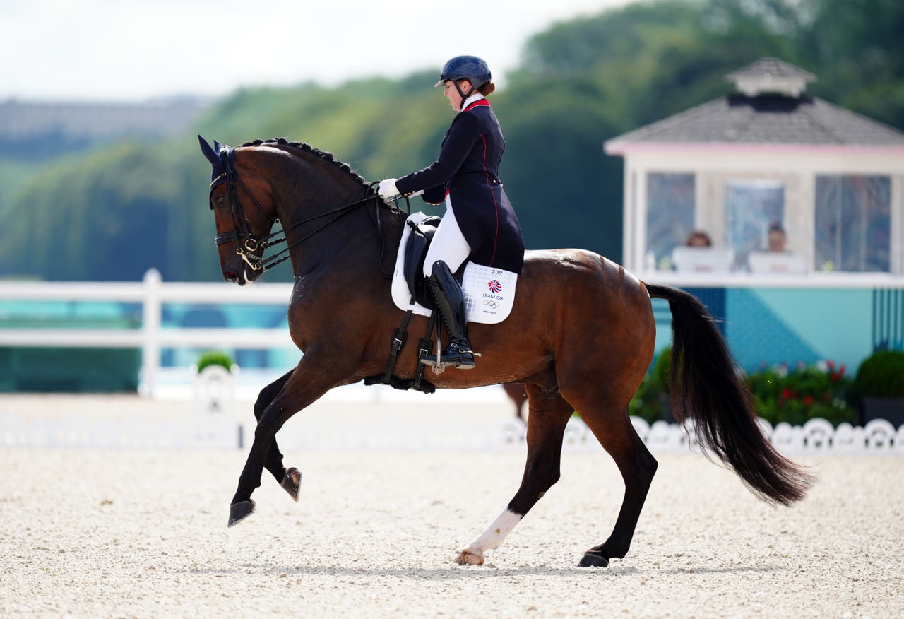 Carl Hester, Charlotte Fry and Becky Moody take team dressage bronze ...