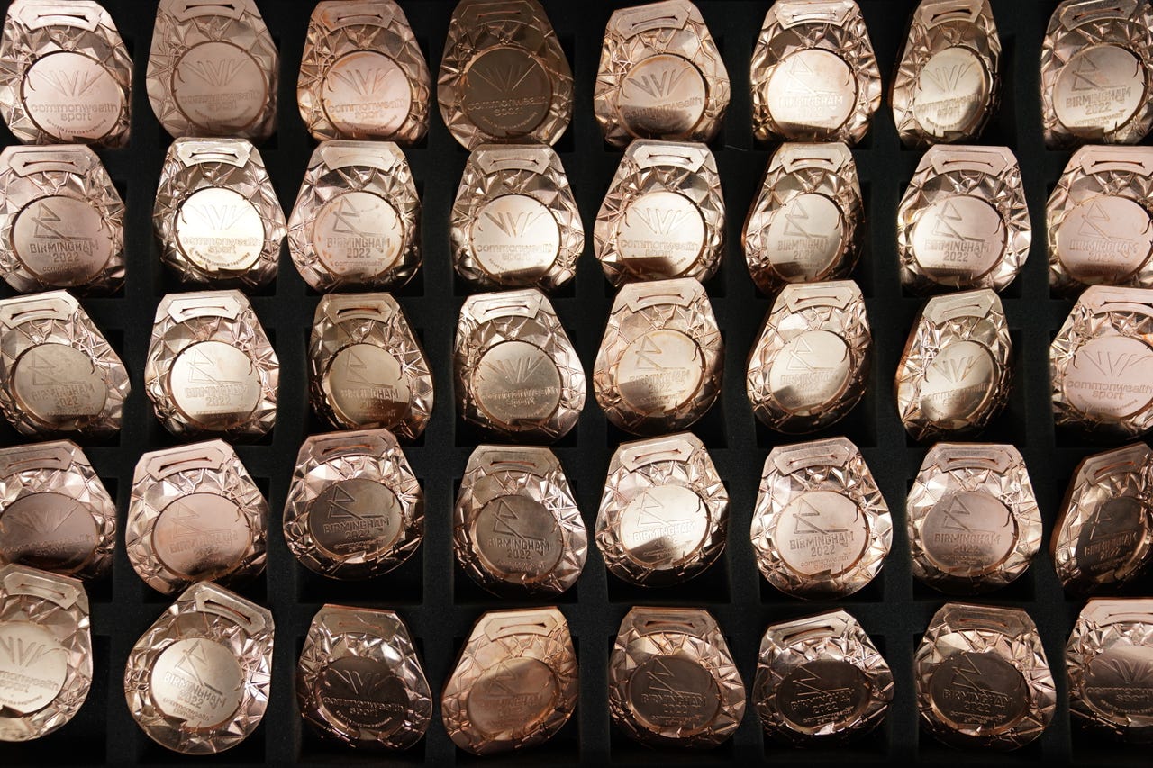 Edward helps put finishing touches to Commonwealth Games medals | News ...