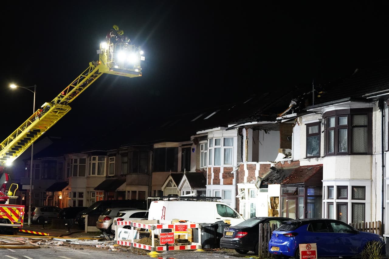 Neighbour ‘terrified’ after gas blast destroys house in east London ...