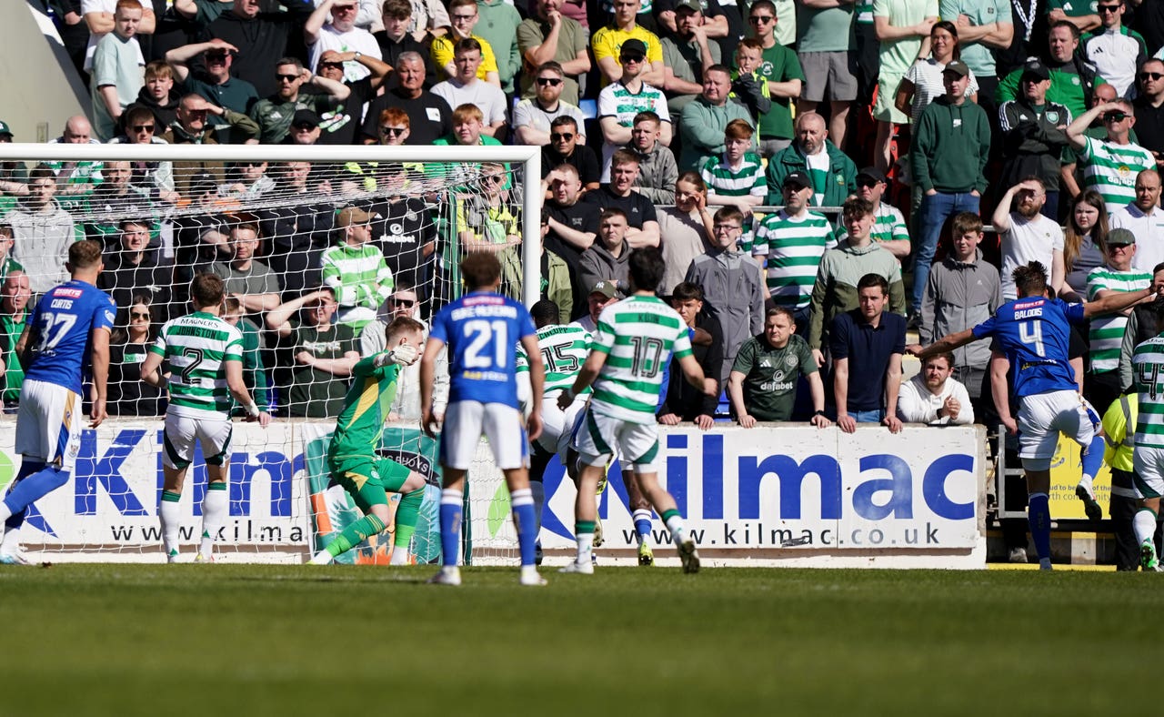 Angry Brendan Rodgers warns Celtic must be better after St Johnstone ...
