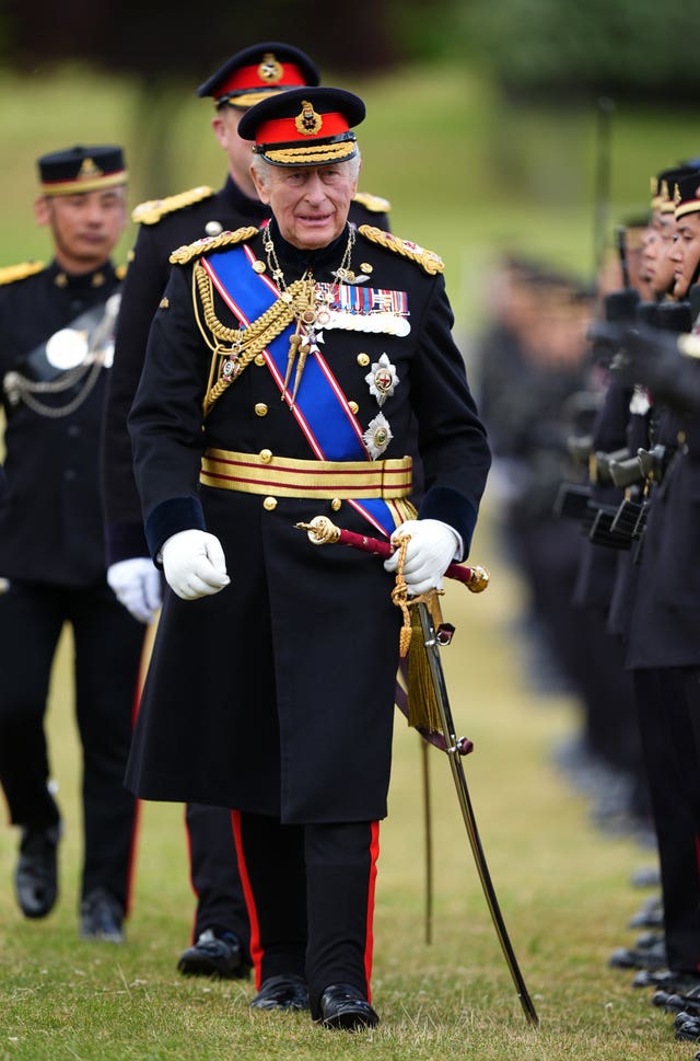 King marks ‘important new chapter’ for newly formed Gurkha artillery ...
