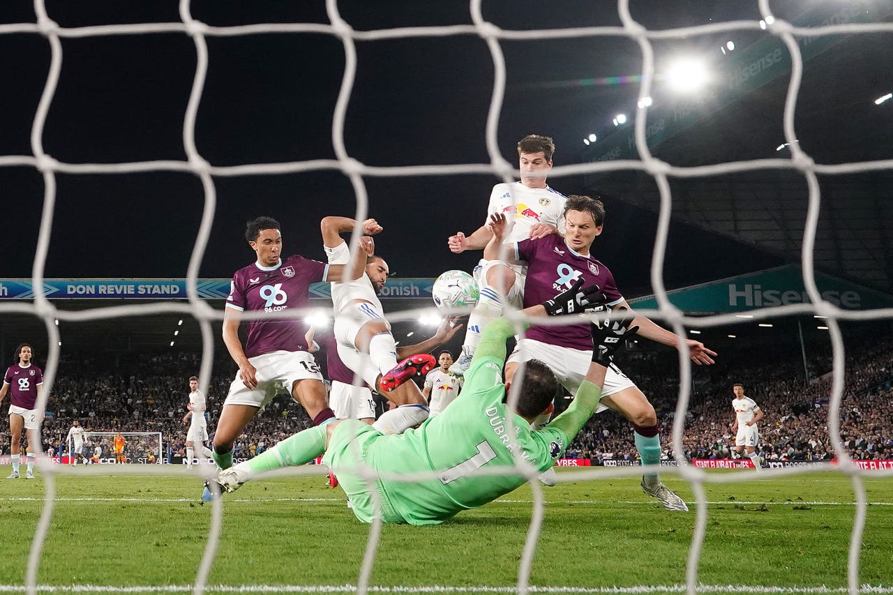 Leeds on verge of survival after comfortable win over Burnley | Burnham ...