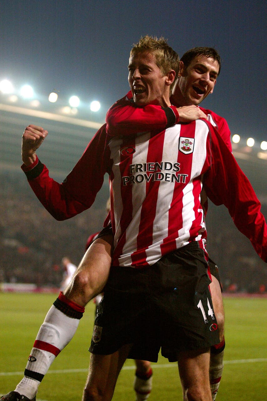 Peter Crouch’s football career in pictures (and that legendary robot dance)